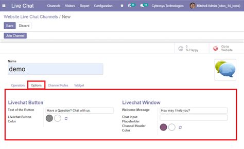 Odoo 14 Live Chat Odoo V14 Community Edition Book
