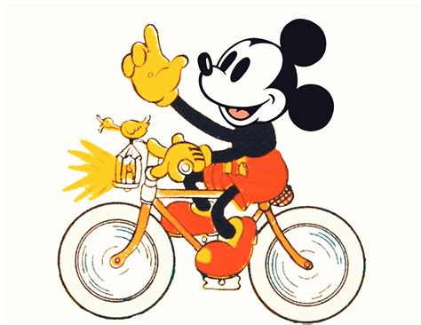 Mickey Mouse Bicycle At Claude Mardis Blog