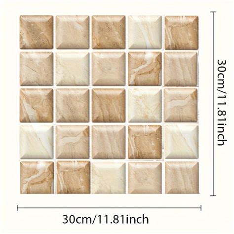 3d Imitation Brick Stone Pattern Wall Sticker Waterproof Temu United