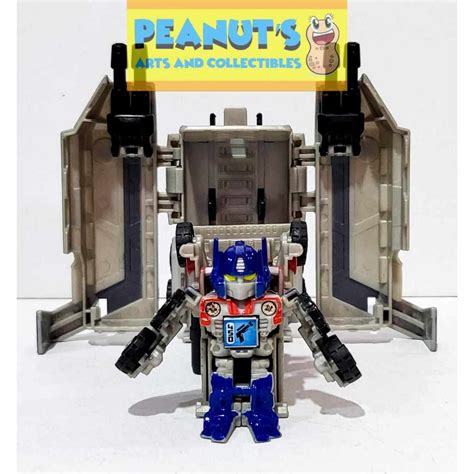 Transformers Bot Shots Optimus Prime With Trailer Hobbies And Toys Toys