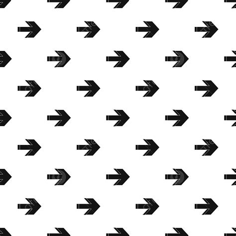 Right Arrow Clipart Vector Right Arrow Pattern Simple Style Arrow