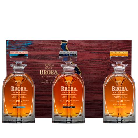 Brora Triptych 3x50cl The Whisky Shop