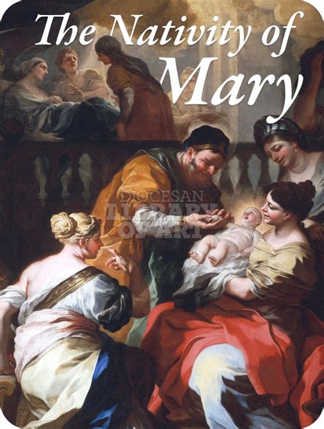 Diocesan Library Of Art The Nativity Of Mary Full Page
