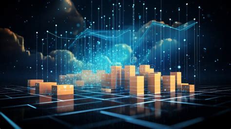 Big Data Analytics And Business Intelligence Concept With Chart And Graph Icons Stock Image