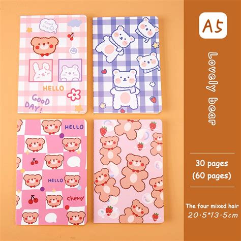 Jual Buku Tulis Notebook Lucu Mini Motif Kartun Note Book Kreatif A5