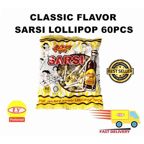 Sarsi Lollipop Nickey 50pcs Classic Flavor Shopee Philippines