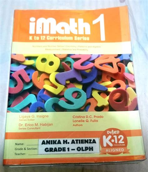 Imath 1 Hobbies And Toys Books And Magazines Textbooks On Carousell