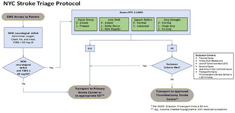 Implementation Of A Thrombectomy Stroke Center Triage Program In New