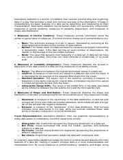 Understanding Descriptive Statistics Key Components Visual Course Hero