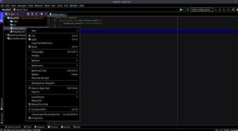 Java Don T Have Main Class Or Program Arguments To Add Configuration In IntelliJ Idea On Linux