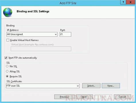 Ftp Over Ssl Ftps в Windows Server 2012 R2 РЕМОНТКА