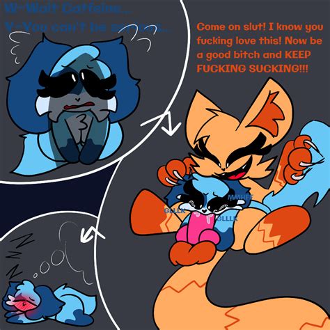 Rule 34 Anthro Anthro On Anthro Blue Body Blue Fur Catfeine Eggritos Chaoticdream Critters