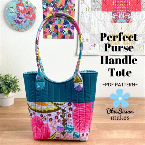 Perfect Fabric Purse Handle Tutorial Blue Susan Makes