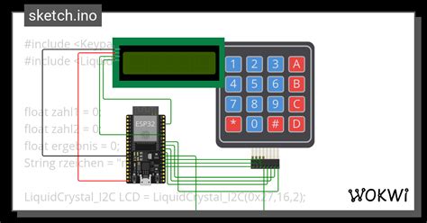 Tr Keyboard Wokwi Esp32 Stm32 Arduino Simulator