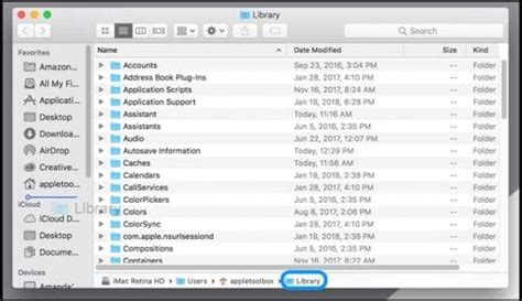 How To Show Your User Library In Macos Catalina Mojave High Sierra