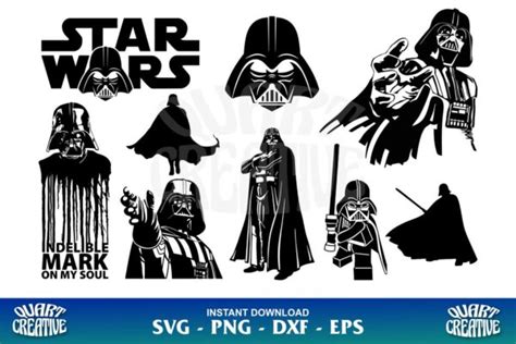 Darth Vader SVG Bundle Gravectory
