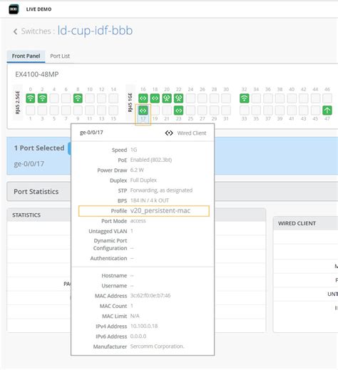 Switch Configuration Options Mist Juniper Networks