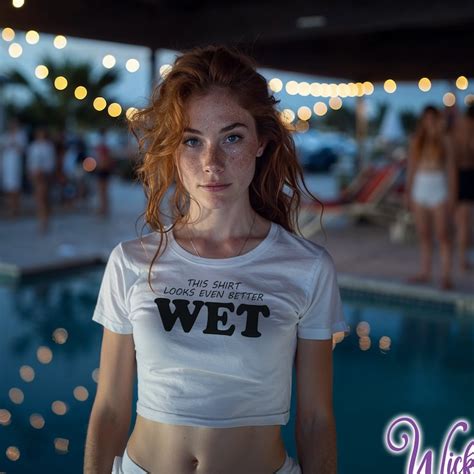 Wet Tshirt Etsy Uk