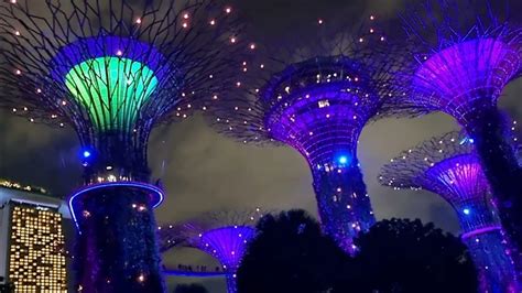 23일 싱가포르 가든스바이더베이 슈퍼트리쇼 Youtube