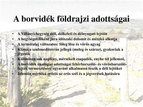 PPT A Villány Siklósi borút PowerPoint Presentation free download ID 5784772