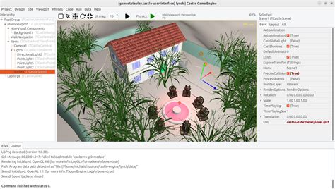 Gamejam Game Using Blender And Castle Game Engine “lynch” Castle Game Engine