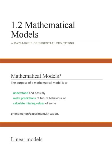1 2 mathematical models pdf polynomial function mathematics