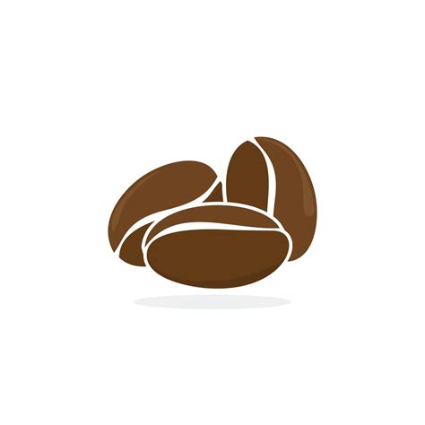 Coffee Bean Icons Coffee Bean Icon Vector Design Illustration Coffee