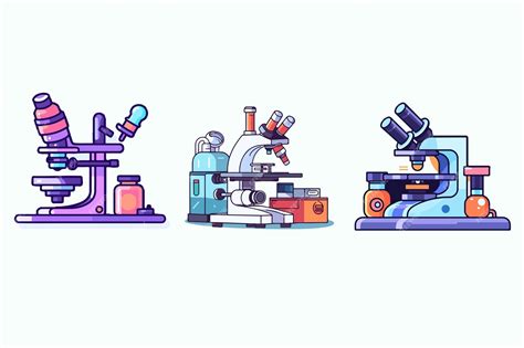 Three Different Types Of Microscopes Are Shown In The Image Premium