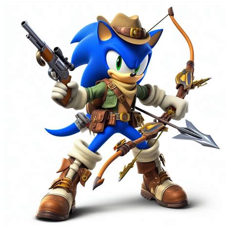 Western Sonic By Blqckheart On Deviantart