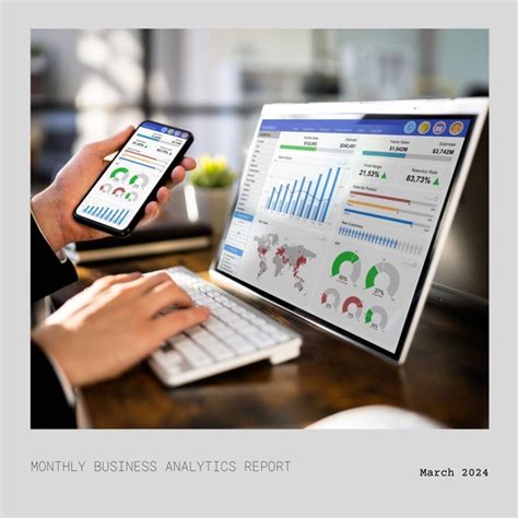 Monthly Business Analytics Report March 2024 Elufa Systems