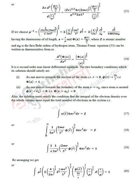 Fermi Gas Applications White Dwarf Stars Thomas Fermi Model Quantum Hall Effect