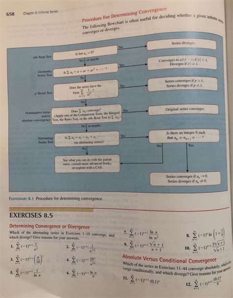 solved 658 chapter 8 infinite series procedure for