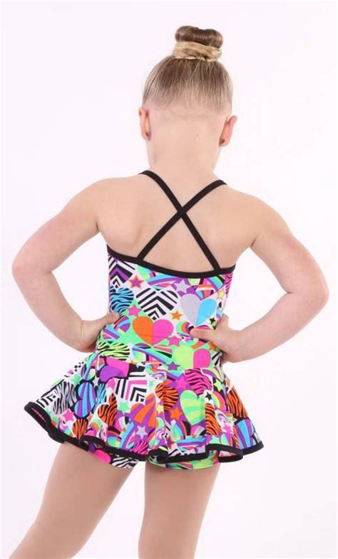 Kinetic Creations Skater Dress Spandex Prints Dance Costumes And