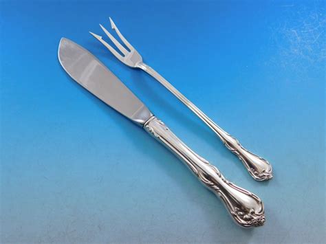 Rose Cascade By Reed And Barton Sterling Silver Flatware Service Set 81