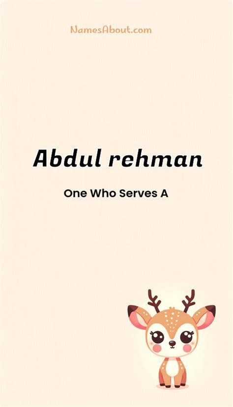 Abdul Rehman Name Meaning And Origins Nicknames Sibling Ideas