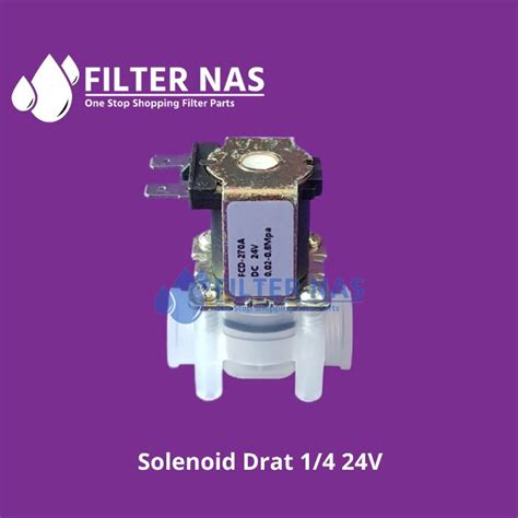 Jual Solenoid 24v Dc Selenoid Valve 24v Dc Shopee Indonesia