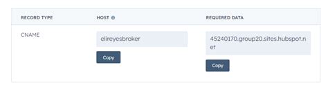 Hubspot Community Dns Errors Current Data Record Not Found