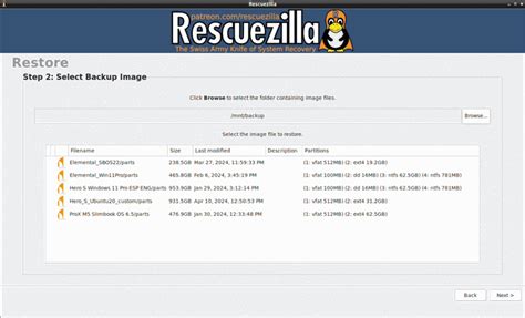 Restore Your System Image Using Rescuezilla Slimbook