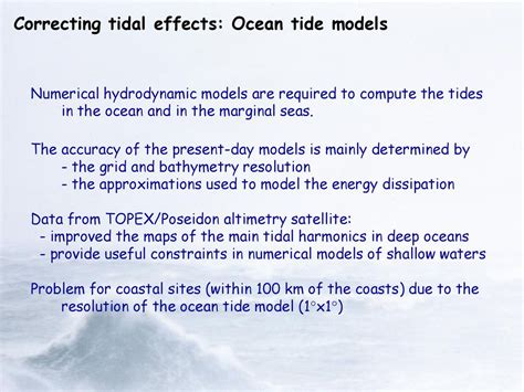 Introduction To The Earth Tides Ppt Download