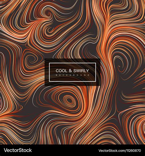 Abstract Artistic Curl Background Royalty Free Vector Image