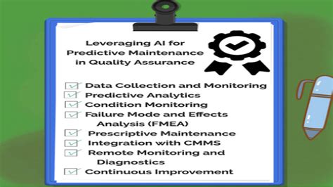 Leveraging Ai For Predictive Maintenance In Quality Assurance