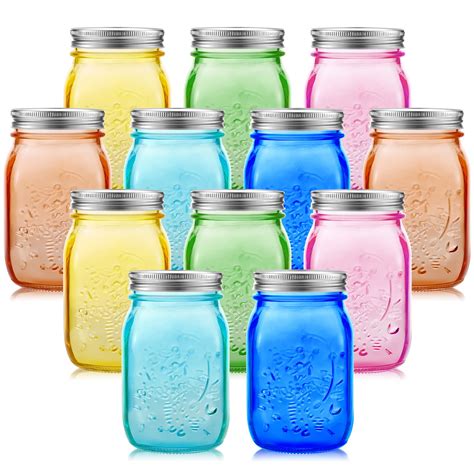 Dark Blue Mason Jars