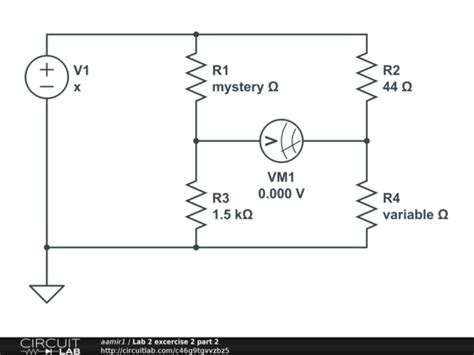 lab 2 excercise 2 part 2 circuitlab