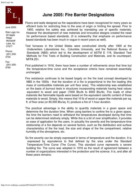 Understanding Ul 2079 Fire Ratings Pdf Flammability Heat Transfer