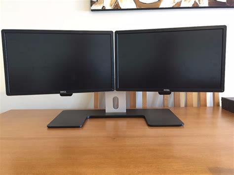 Dell Dual Monitors Including Official Dell Dual Monitor Stand In Bournemouth Dorset Gumtree