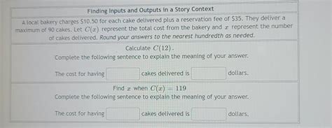 Solved Finding Inputs And Outputs In A Story Context A Local