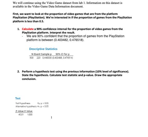 Solved We Will Continue Using The Video Game Dataset From Chegg Com
