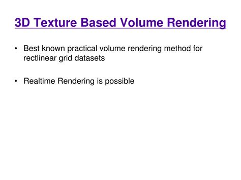 Ppt Lecture 3 Direct Volume Rendering Powerpoint Presentation Free