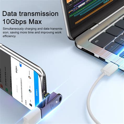 Gbps USB C Type C To USB Magnetic Adapter Support OTG Function Alexnld Com