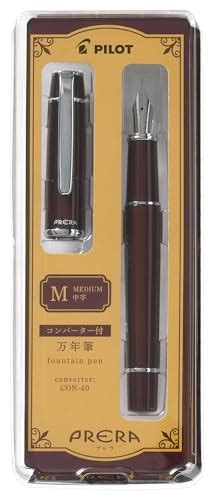 【楽天市場】pilot 万年筆 プレラ Prera M 中字 レッドブラウン Pfpr1rbnm 送料無料：花丸良品堂 楽天市場店